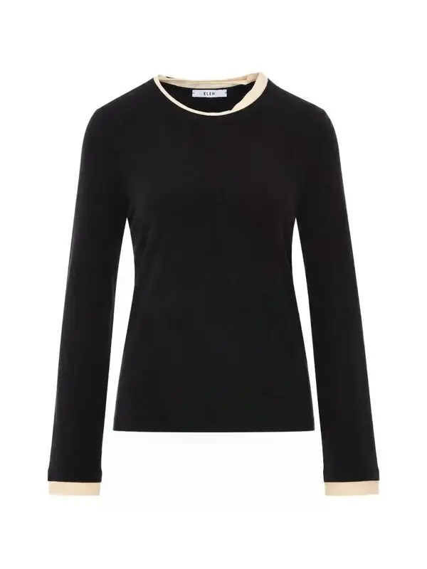 ELEH Layered-detail Crew-neck T-shirt