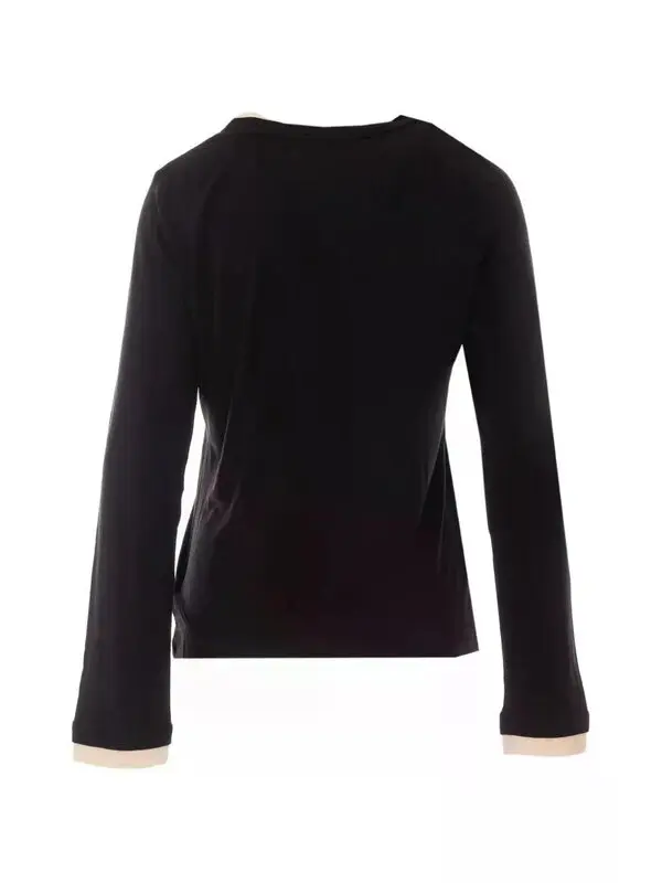 ELEH Layered-detail Crew-neck T-shirt
