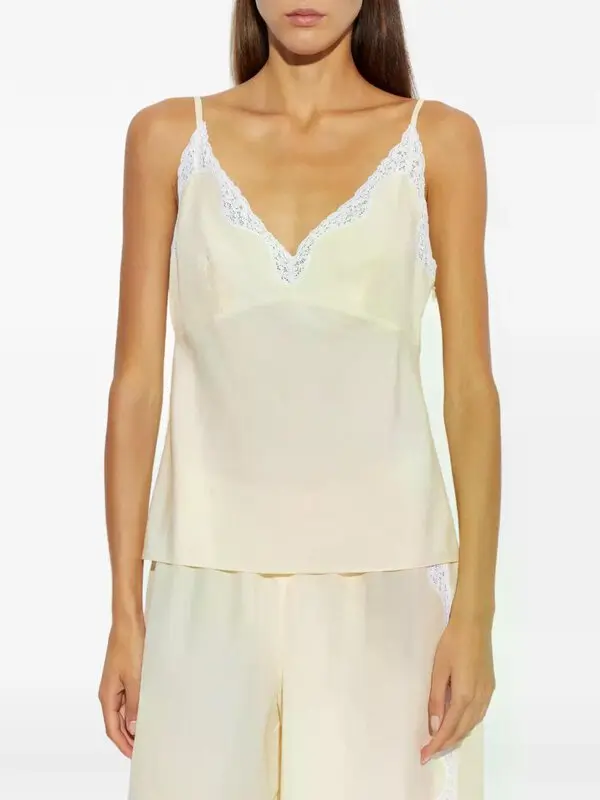 Posse Tabitha Lace-trim Top