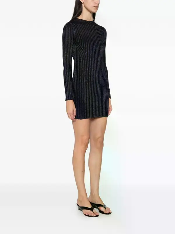 Missoni Ribbed-knit Long-sleeve Dress