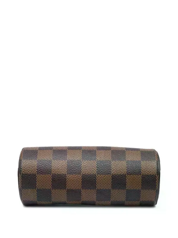 LOUIS VUITTON 1990-2010 Damier Ebene Papillon Pochette Handbag