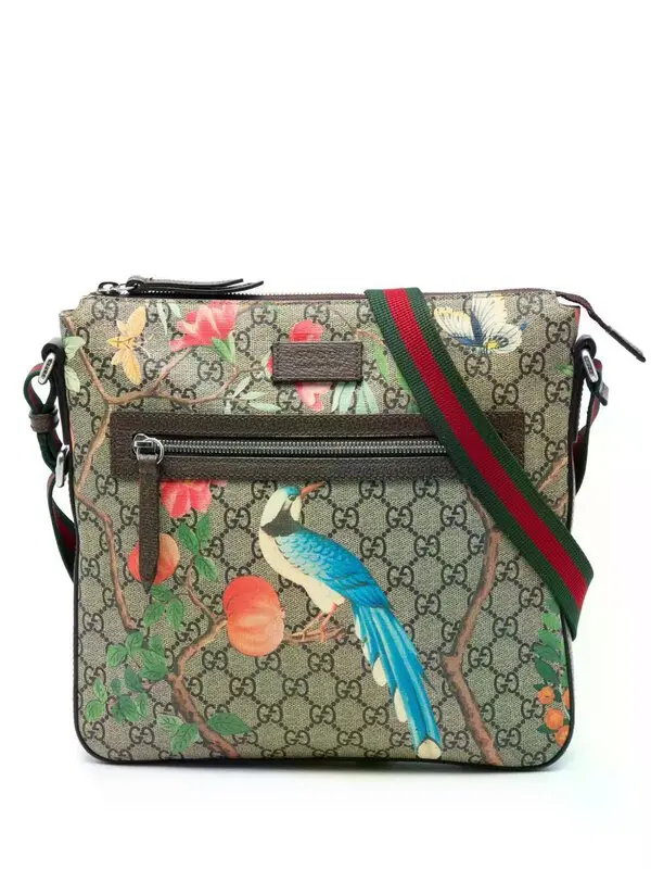 Gucci 2016-2026 Gg Supreme Web Tian Crossbody Bag