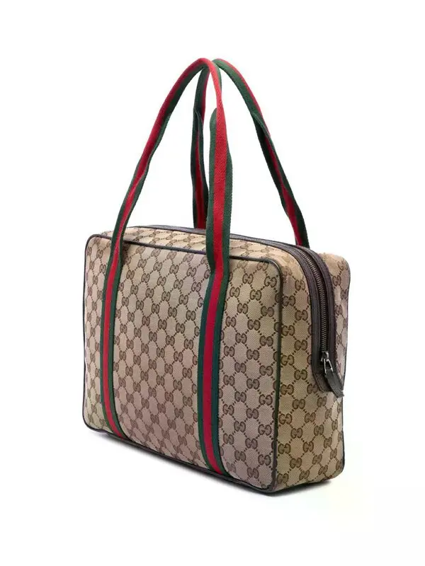 Gucci 2016-2026 Gg Canvas Web Business Bag