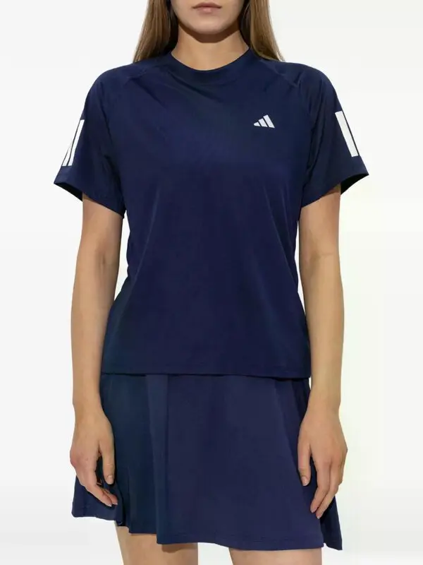 Adidas Logo-print Raglan-sleeve T-shirt