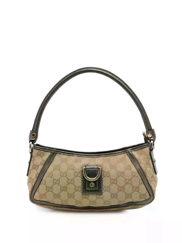 Gucci 2000-2015 Gg Canvas Abbey D Ring Pochette Handbag