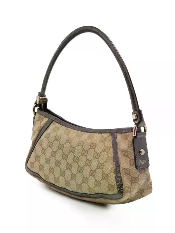 Gucci 2000-2015 Gg Canvas Abbey D Ring Pochette Handbag