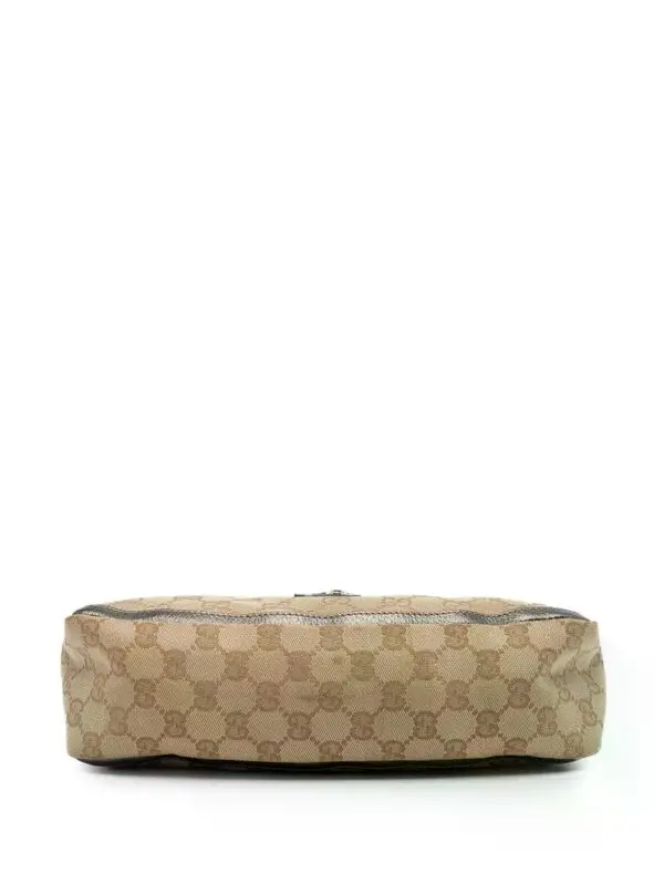 Gucci 2000-2015 Gg Canvas Abbey D Ring Pochette Handbag
