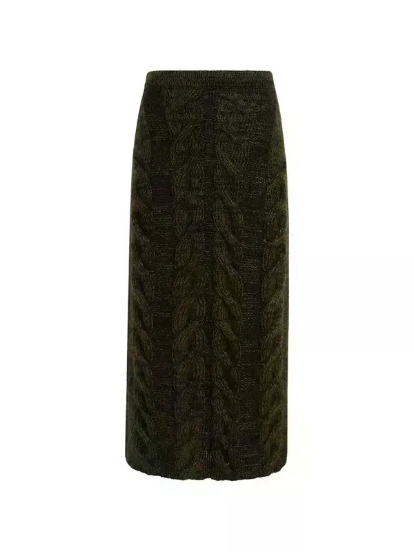Khaite Ziva Skirt - Green