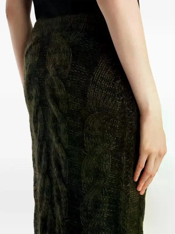 Khaite Ziva Skirt - Green