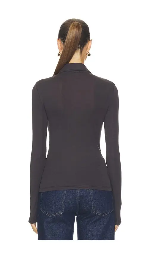 AGOLDE Amos Polo In Grey