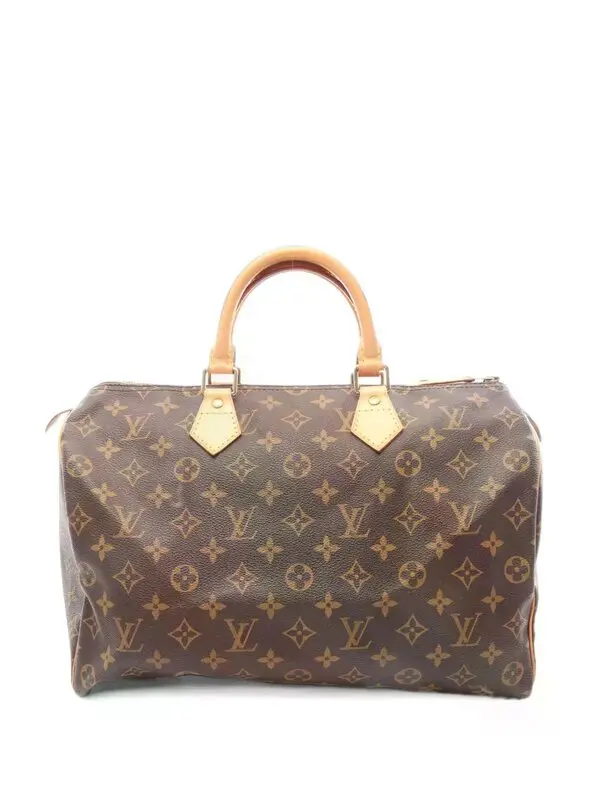 LOUIS VUITTON 1997 35 Speedy Monogram Handbag