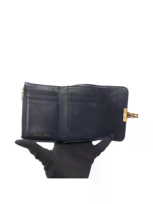 Dior 2000s Dioraddict Oblique Trifold Wallet