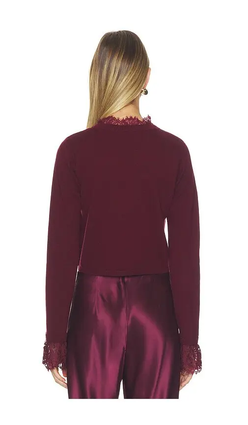 Cami Nyc Eliana Cardigan In Purple