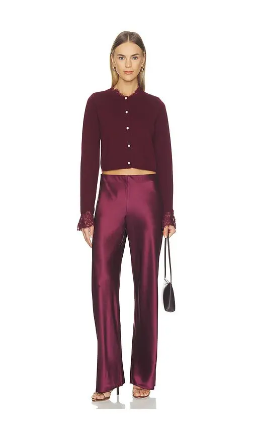 Cami Nyc Eliana Cardigan In Purple