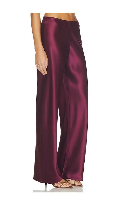 Cami Nyc Bristol Pant In Purple - Deep Plum