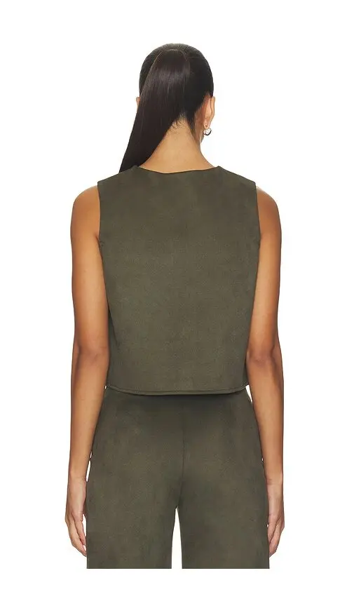 RIPLEY RADER Stretch Suede Vest
