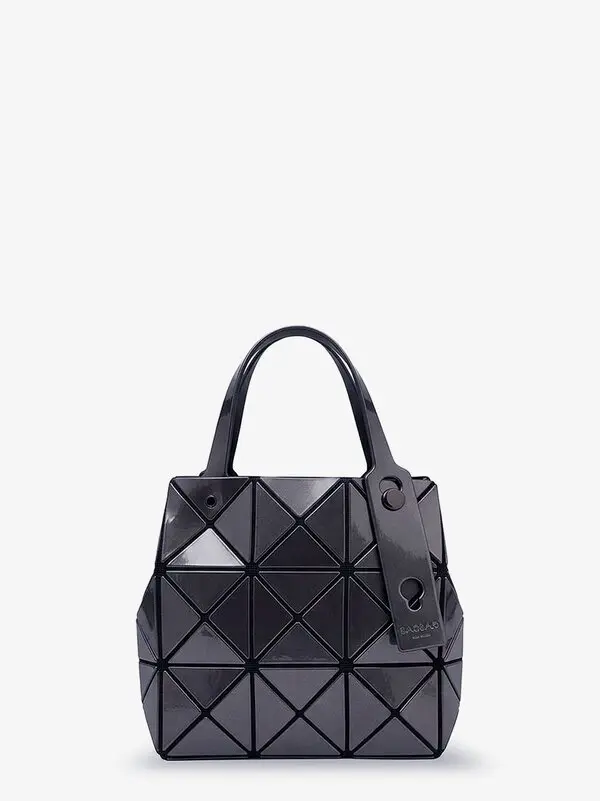 Issey Miyake Carat Handbag With Geometric Inserts
