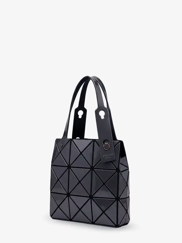 Issey Miyake Carat Handbag With Geometric Inserts