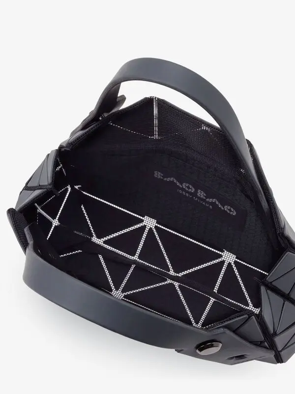 Issey Miyake Carat Handbag With Geometric Inserts