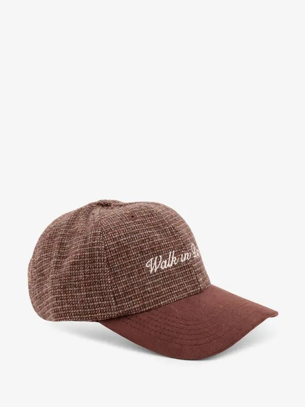 WALK IN PARIS Hounstooth Pattern Hat