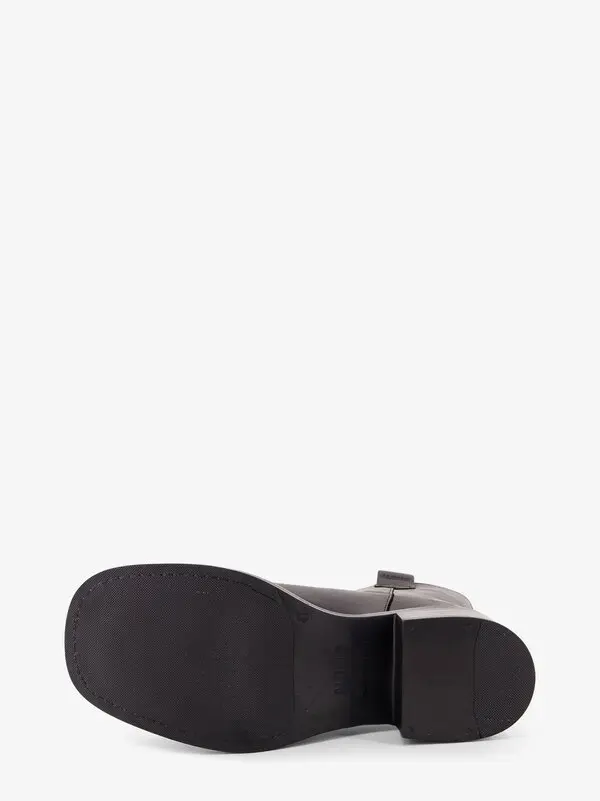 ALOHAS Rajan Leather Ankle Boots - Black