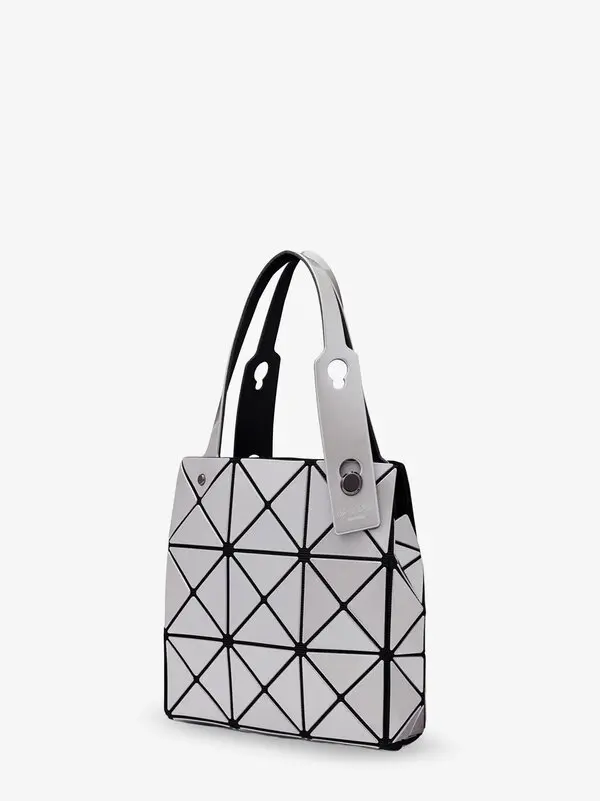 Issey Miyake Carat Handbag With Geometric Inserts