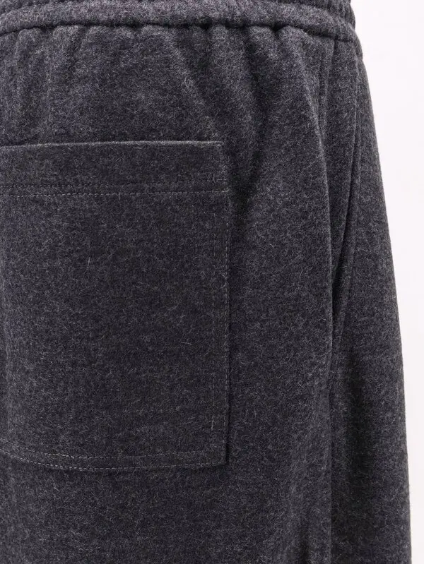 Brunello Cucinelli Cashmere Interlock Track Pants