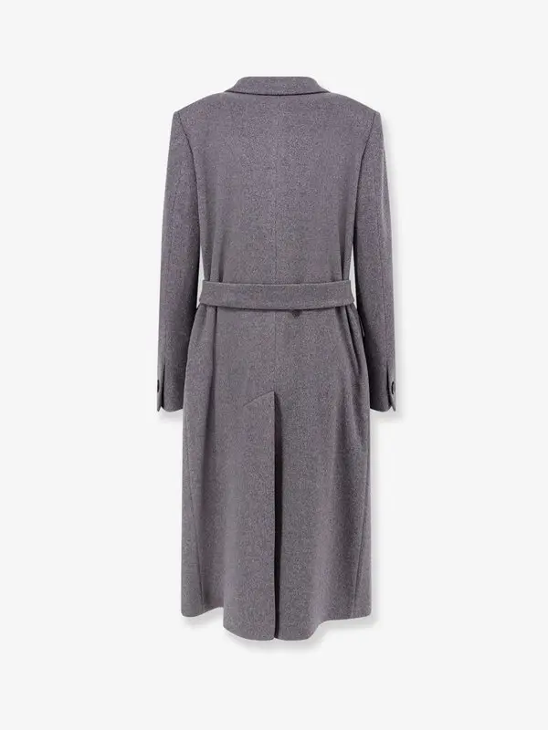 Tagliatore Jole Cashmere Coat With Belt
