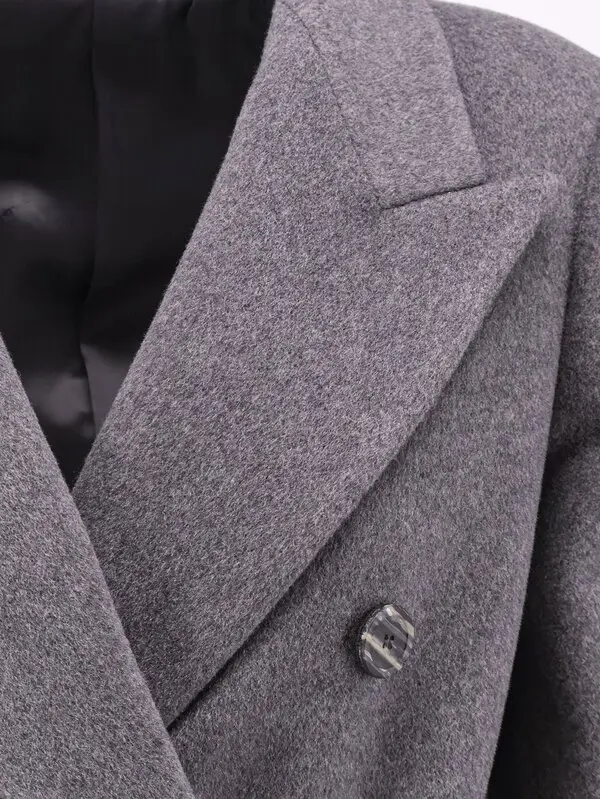 Tagliatore Jole Cashmere Coat With Belt