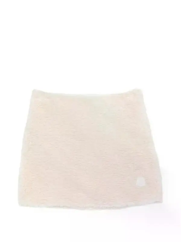 Moncler Teddy Mini Skirt - Neutrals
