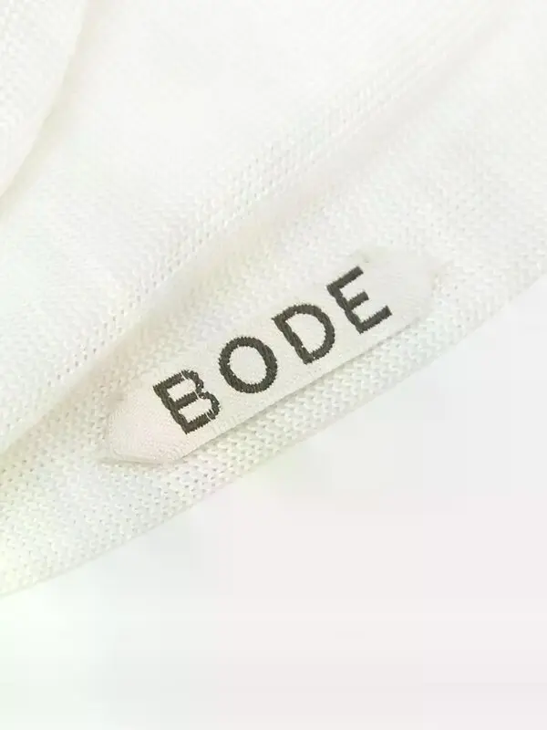 BODE Sequin-embellished Tassel Scarf