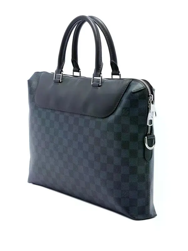 LOUIS VUITTON 2016 Damier Cobalt Porte Documents Jour Business Bag