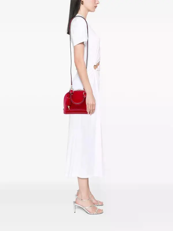 LOUIS VUITTON 2013 Monogram Vernis Alma Bb Satchel