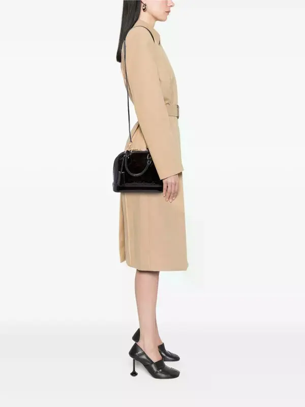 LOUIS VUITTON 2016 Monogram Vernis Alma Bb Satchel