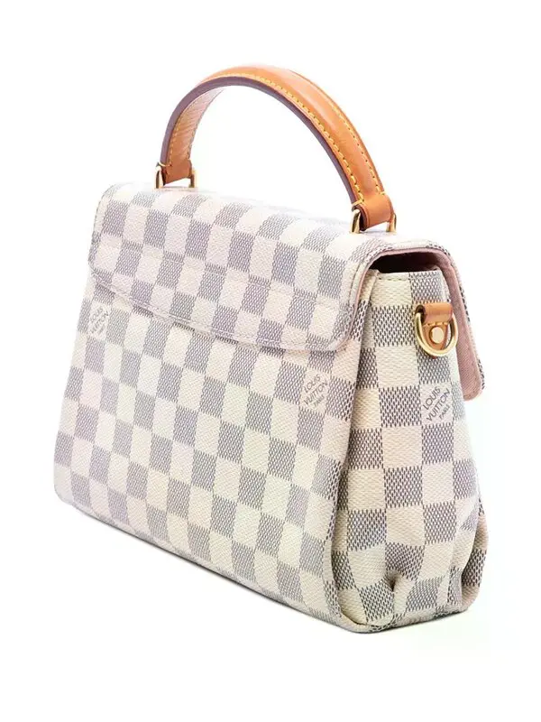 LOUIS VUITTON 2017 Damier Azur Croisette Satchel