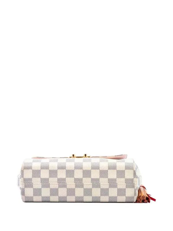 LOUIS VUITTON 2017 Damier Azur Croisette Satchel