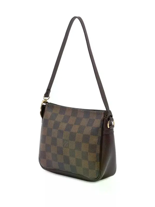 LOUIS VUITTON 2005 Damier Ebene Trousse Pochette Handbag