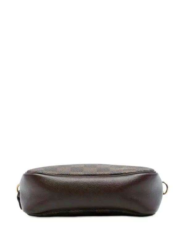 LOUIS VUITTON 2005 Damier Ebene Trousse Pochette Handbag