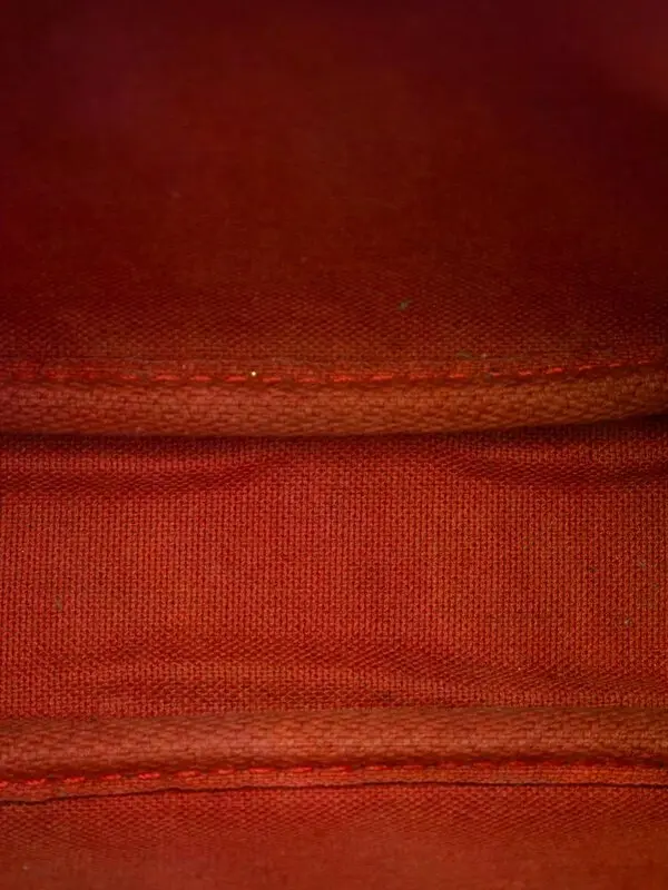 LOUIS VUITTON 2005 Damier Ebene Trousse Pochette Handbag