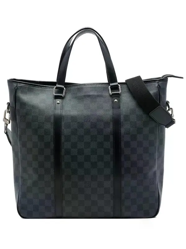 LOUIS VUITTON 2011 Damier Graphite Tadao Satchel
