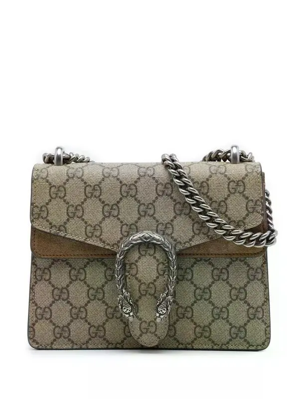 Gucci 2016-2026 Small Gg Supreme Dionysus Crossbody Bag - Neutrals