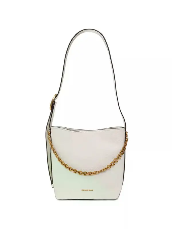 Michael Kors Small Nolita Chain-link Shoulder Bag - White