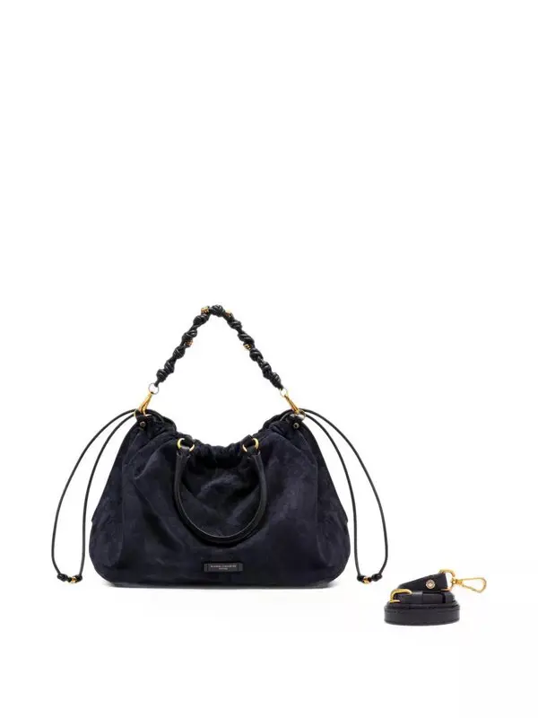 GIANNI CHIARINI Large Morgana Braided-handle Drawstring Shoulder Bag