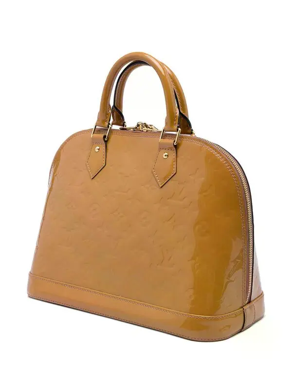 LOUIS VUITTON 2012 Monogram Vernis Alma Pm Handbag