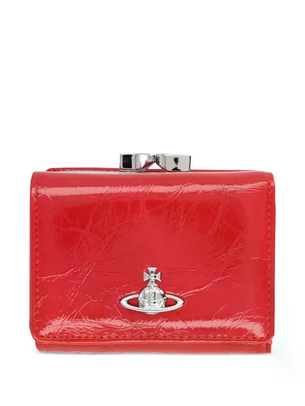 VIVIENNE WESTWOOD Small Frame Wallet - Red