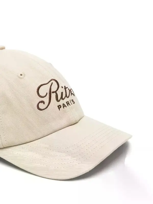 FRAME Ritz Paris Embroidered Baseball Cap - Neutrals