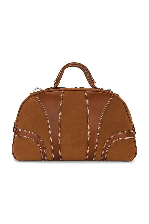 Dries Van Noten Dustin Bag In Brown - Tan