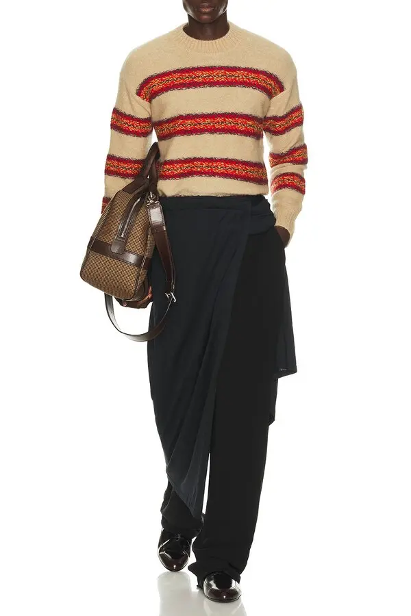 Dries Van Noten Master Sweater In Red
