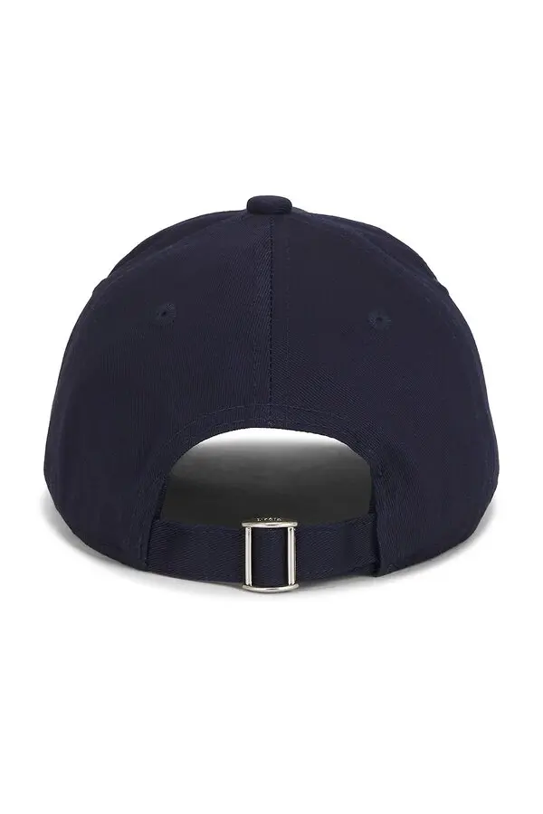 Drole De Monsieur Slogan Cap In Black