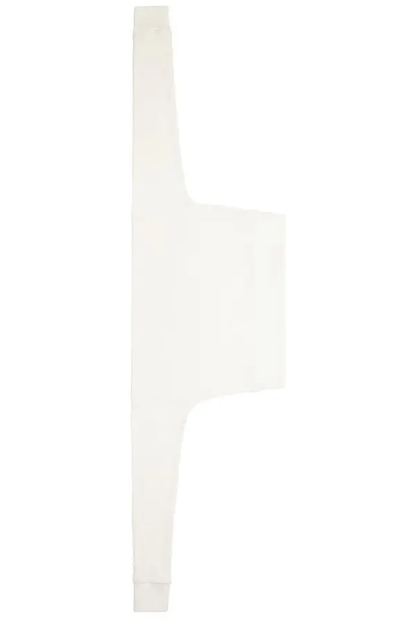 TOTEME Jersey Sleeve Scarf In Cream